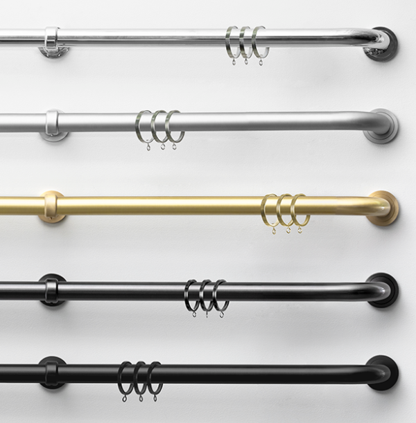 French Return Hardware — Custom Window Treatments - Vitalia Inc