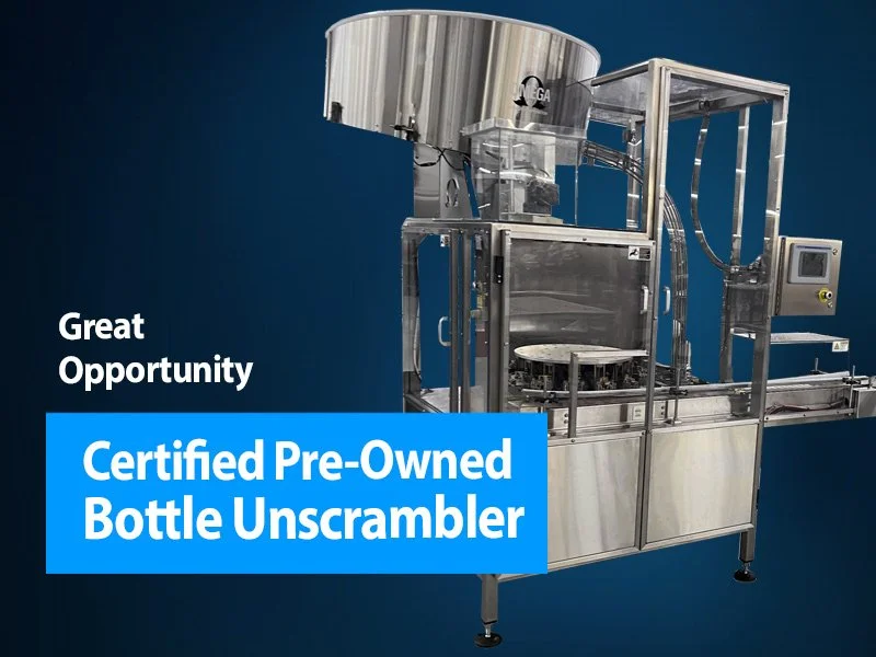 Bottle Unscramblers | Sorters, Orienters, Descramblers — Omega Design ...