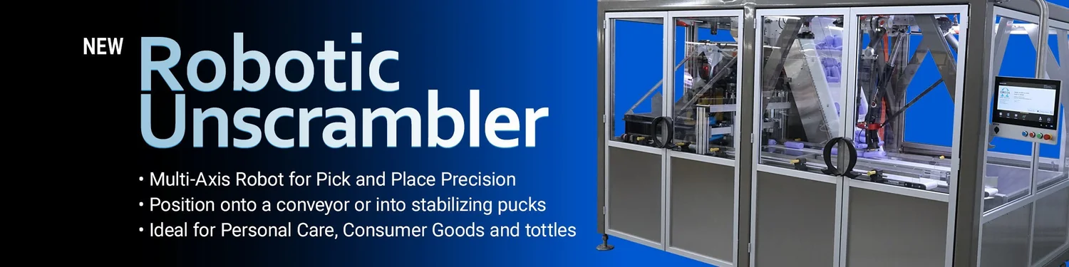 Bottle Unscramblers | Sorters, Orienters, Descramblers — Omega Design ...