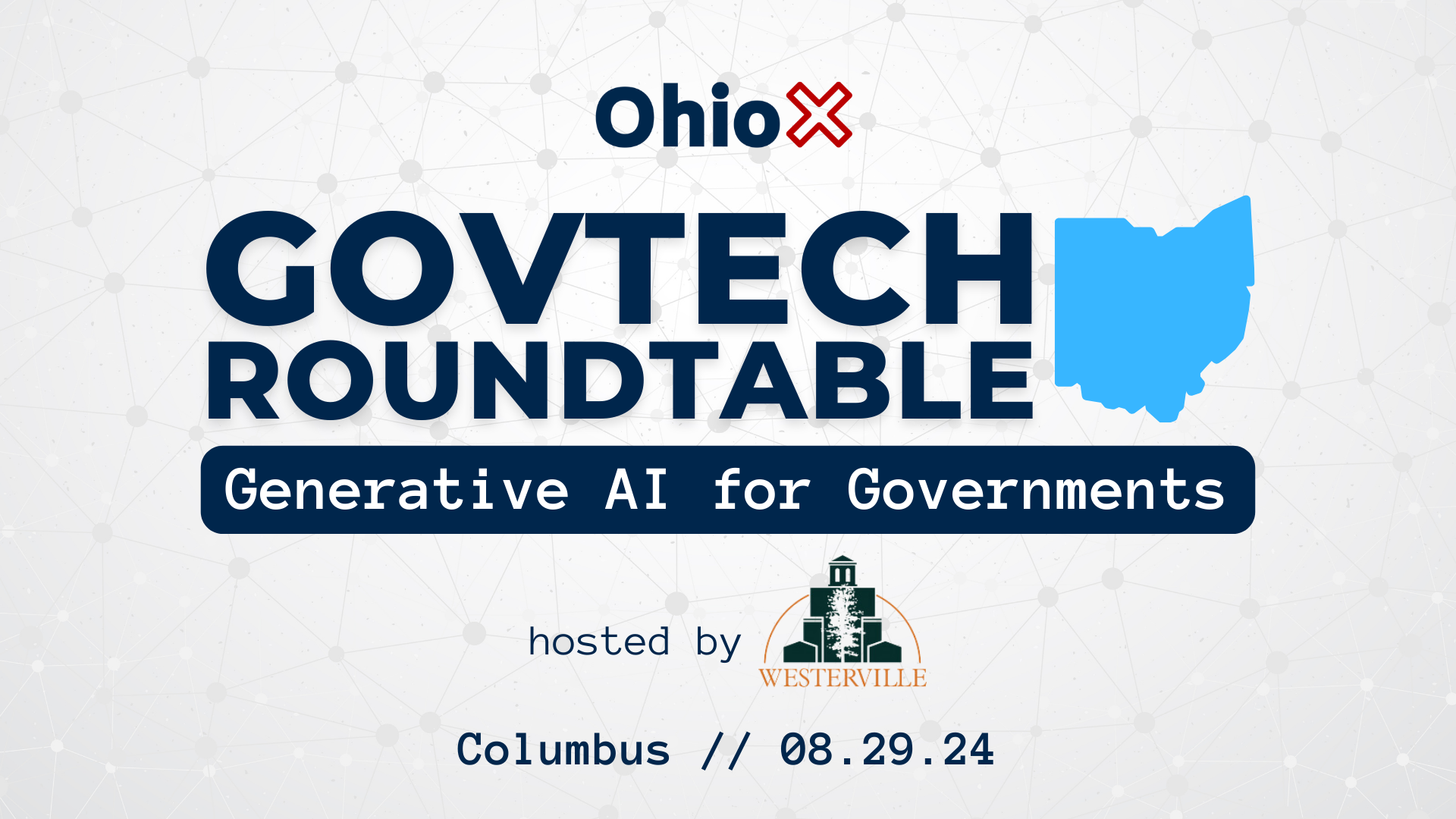 OhioX GovTech Roundtable: Generative AI for Governments — OhioX