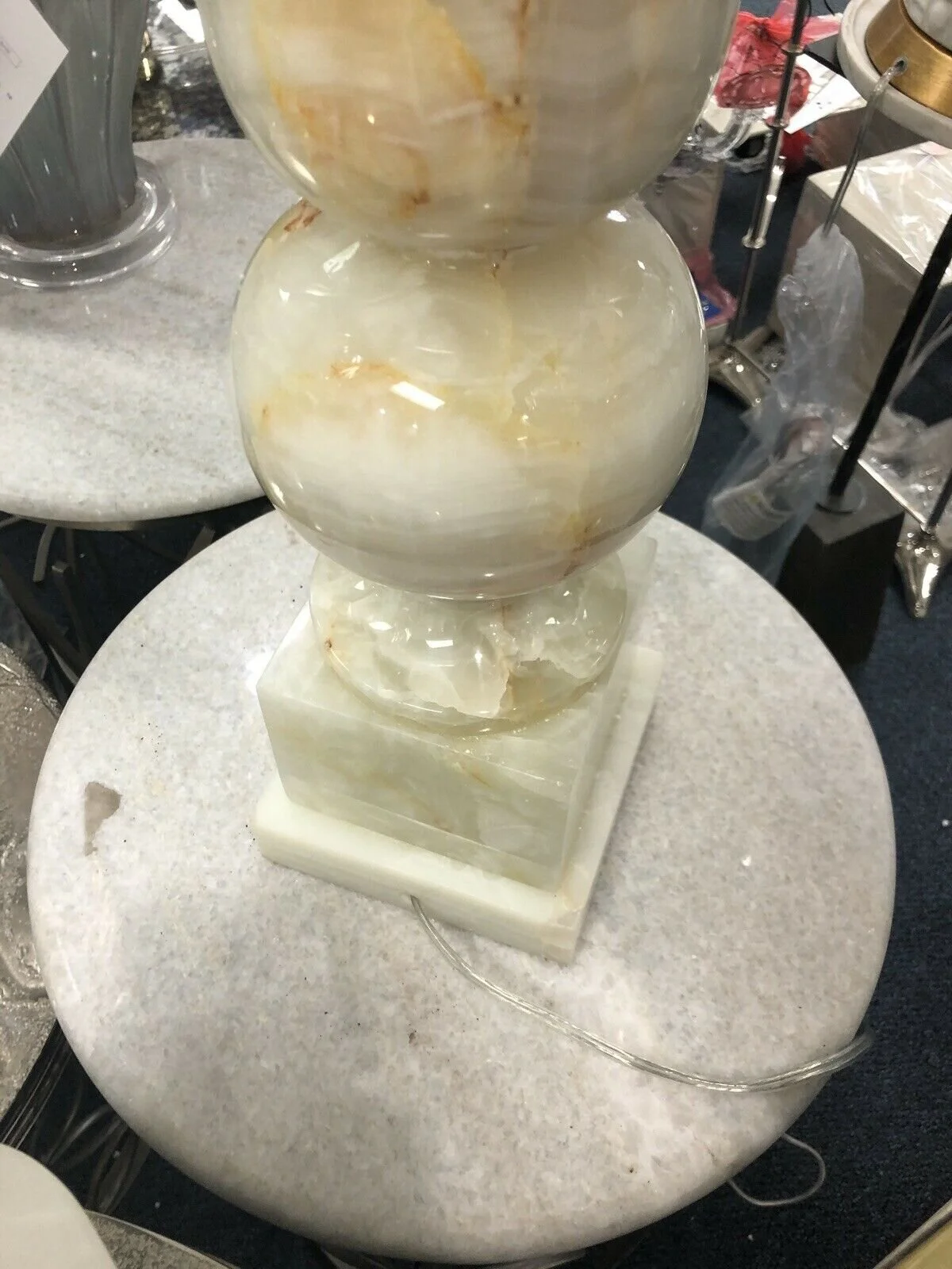 Classic White Jade Table Lamp — Homenclature