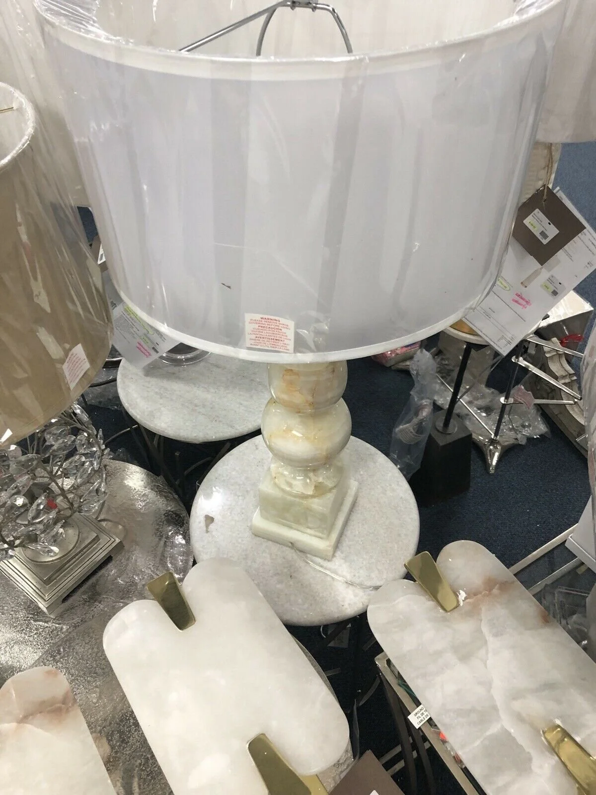 Classic White Jade Table Lamp — Homenclature