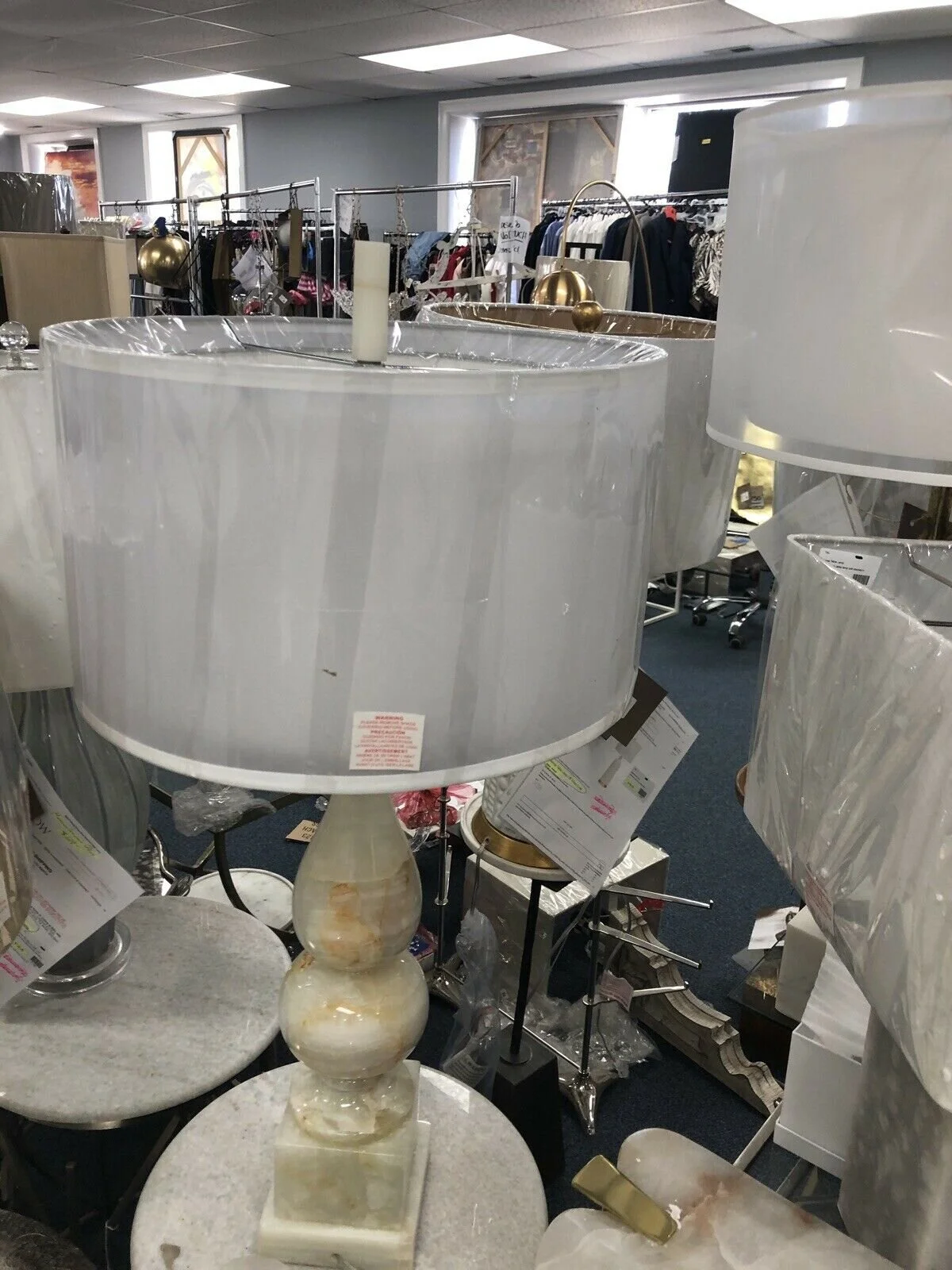 Classic White Jade Table Lamp — Homenclature