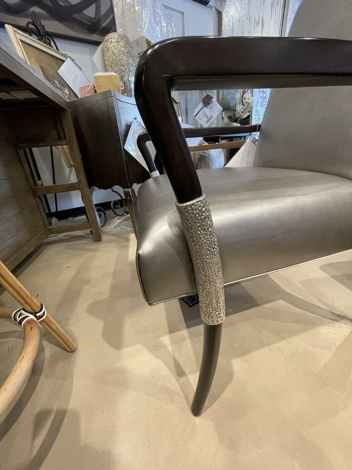 Grayson Living Savona Leather Armchair — Homenclature