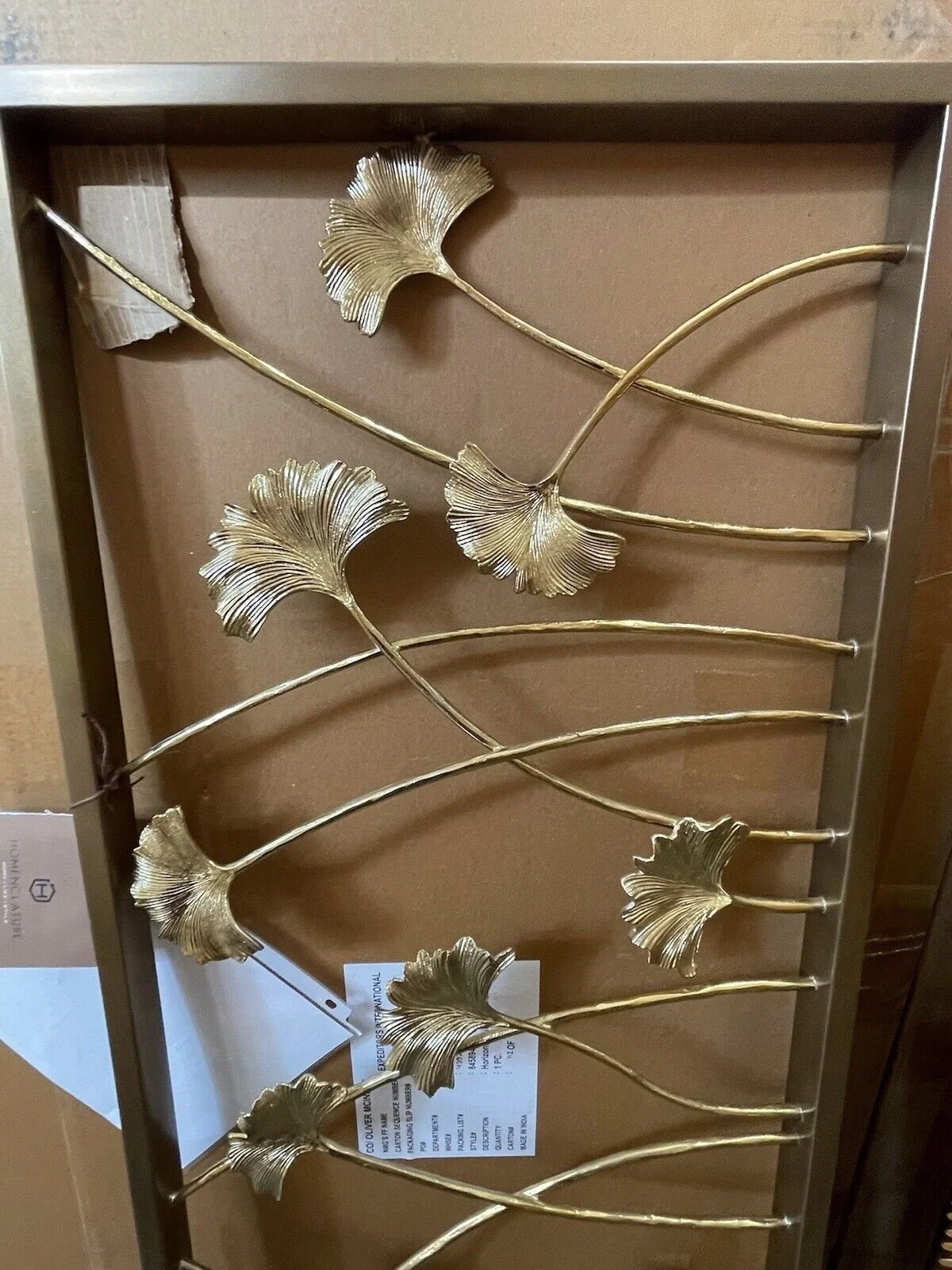 HORIZONTAL GINKGO PANEL — Homenclature