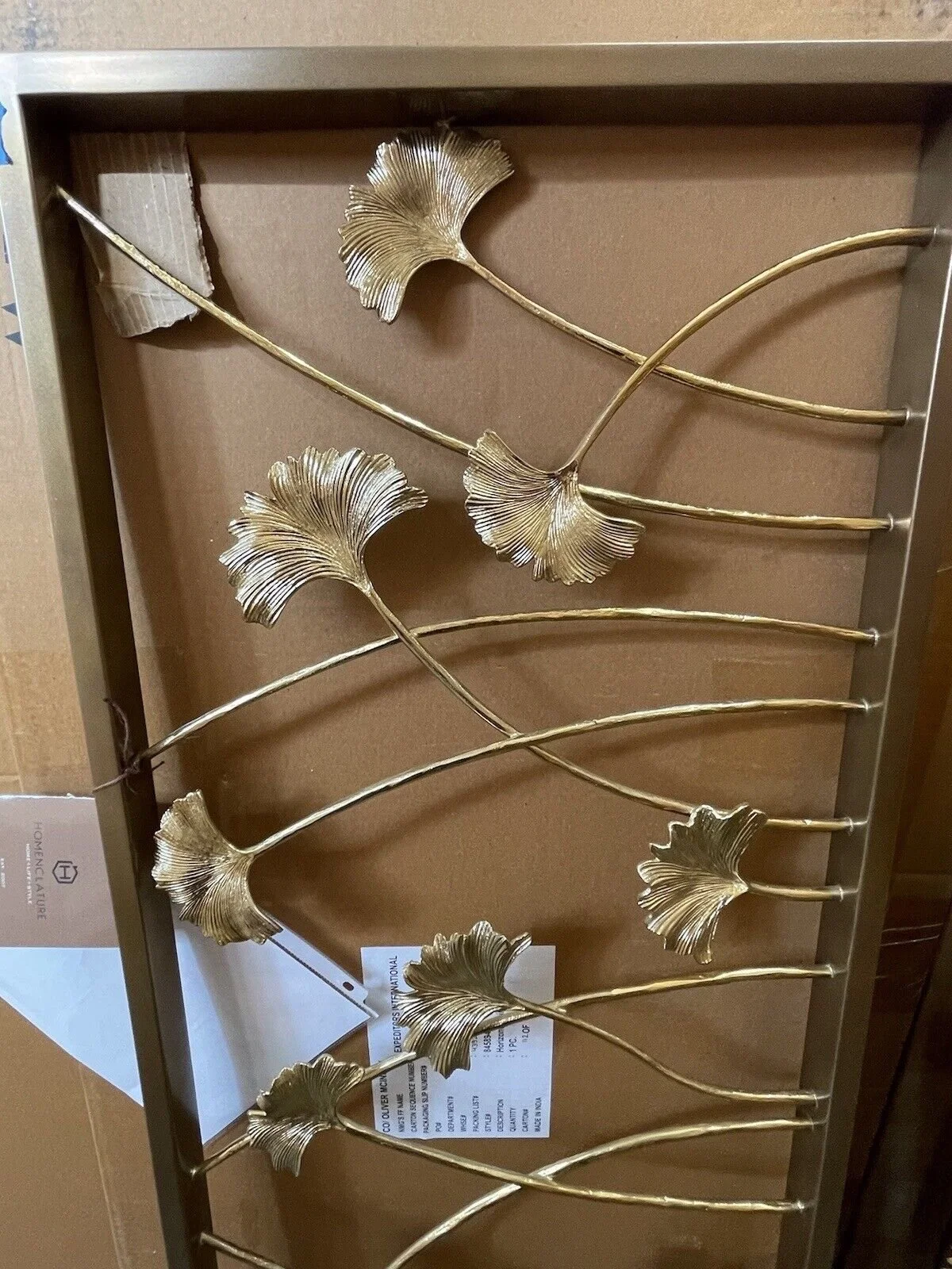 HORIZONTAL GINKGO PANEL — Homenclature