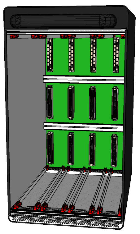 M2 Four Slot Backplane — ipTEST Ltd