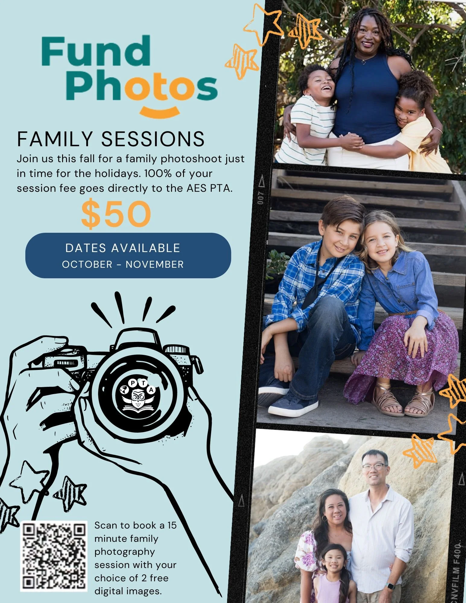 Family Photo Fundraiser — Academy For Enriched Sciences PTA