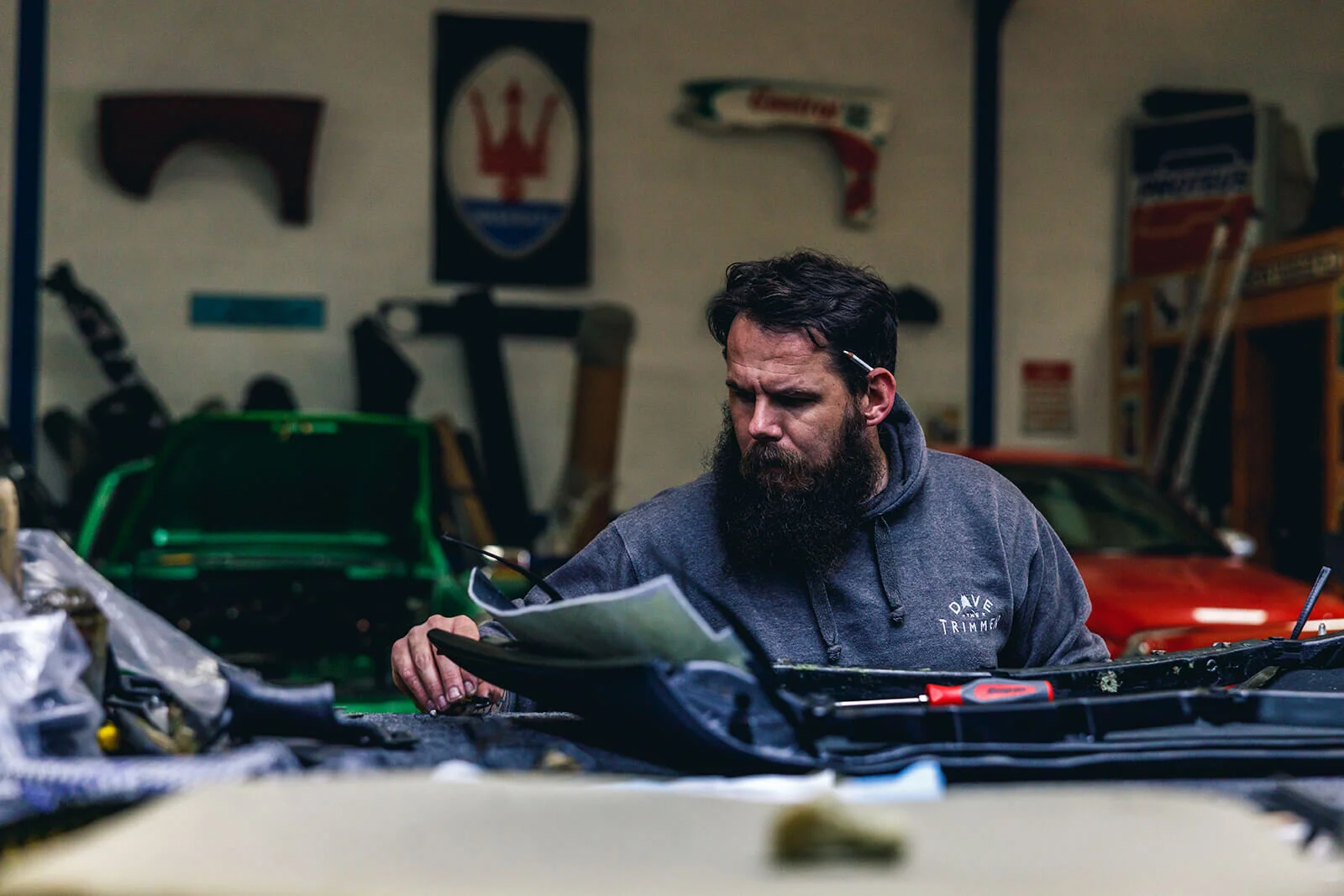 BTS — DAVE THE TRIMMER