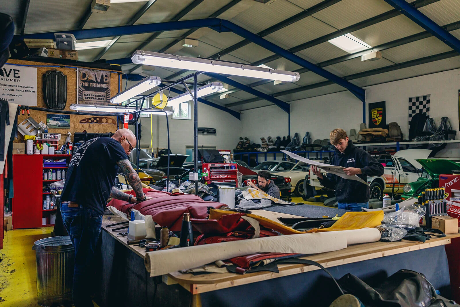 BTS — DAVE THE TRIMMER