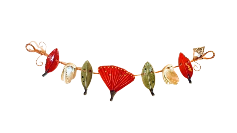 Pohutukawa Wall Necklaces by Rene Goodfellow — The Art Shed