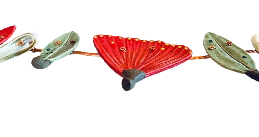 Pohutukawa Wall Necklaces by Rene Goodfellow — The Art Shed