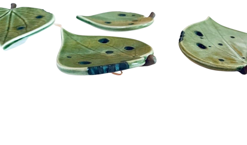 Kawakawa Leaf dishes and wall hangings by Rene Goodfellow — The Art Shed