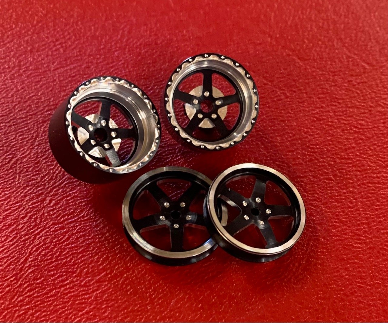 1/25 Slot Car Racing Wheel Store — Dancing Bear Scaled Components