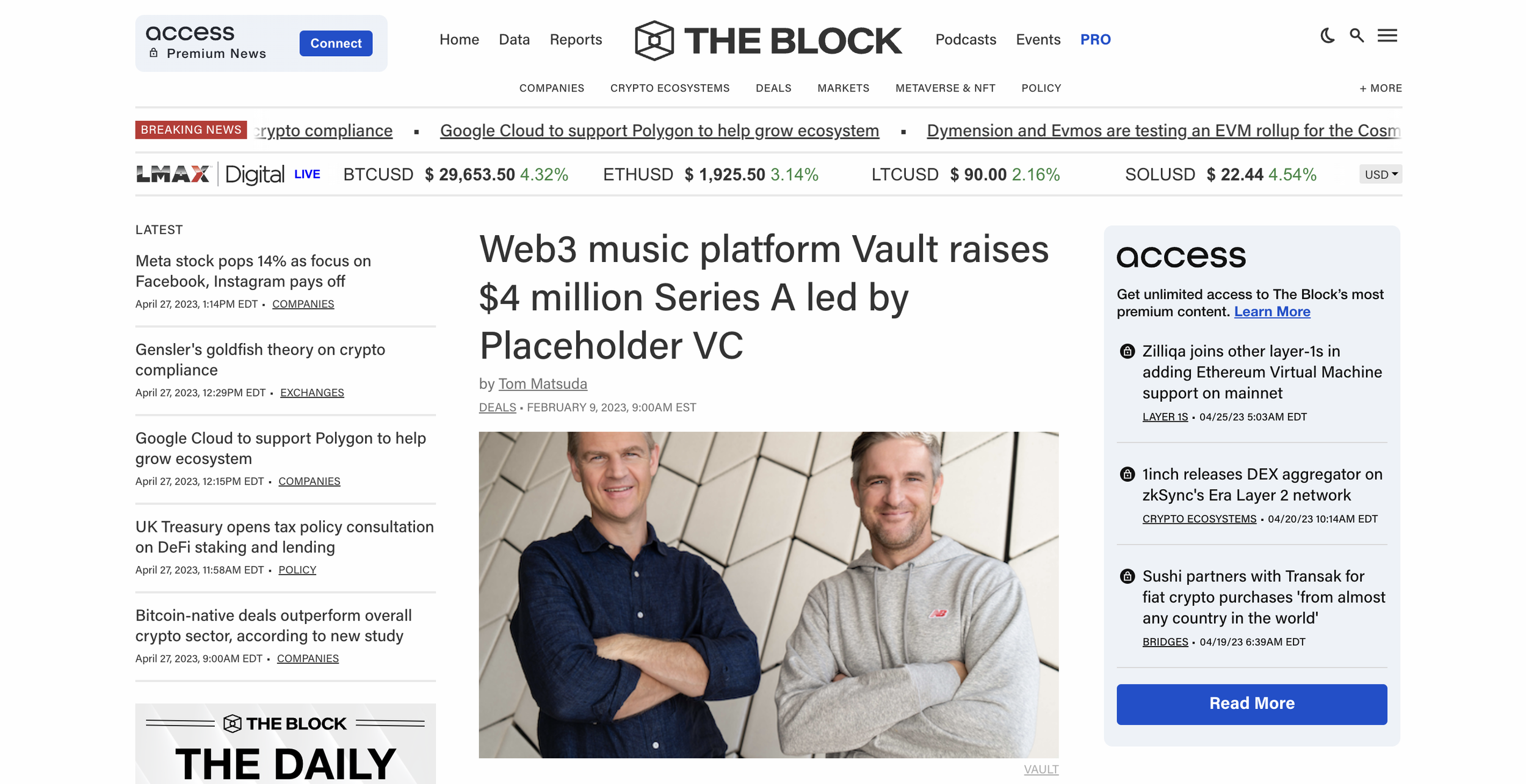 Our Work — talkTECH