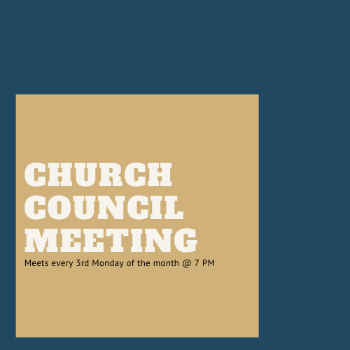 Church Council Meeting Clipart