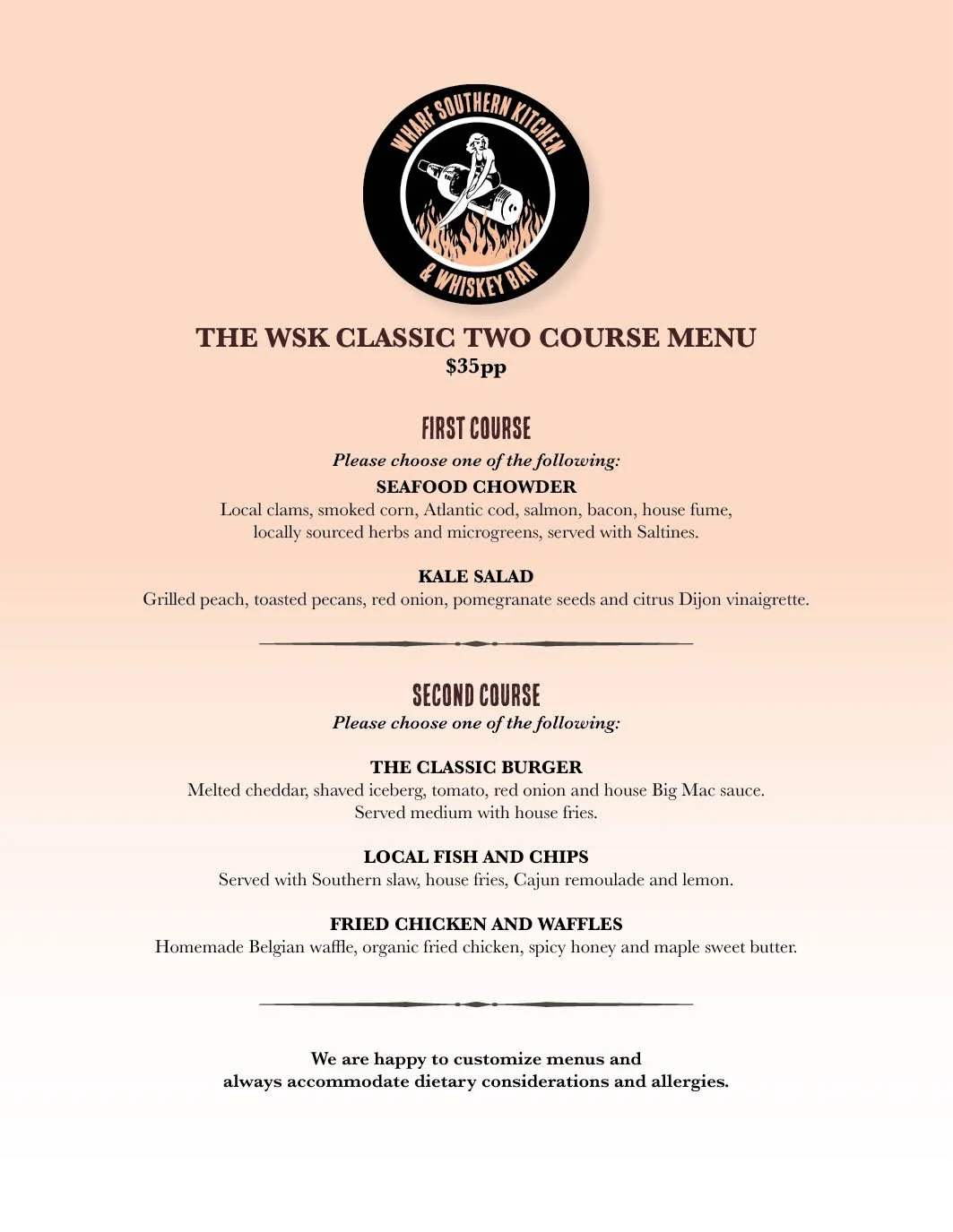 Wharf Southern Kitchen and Whiskey Bar