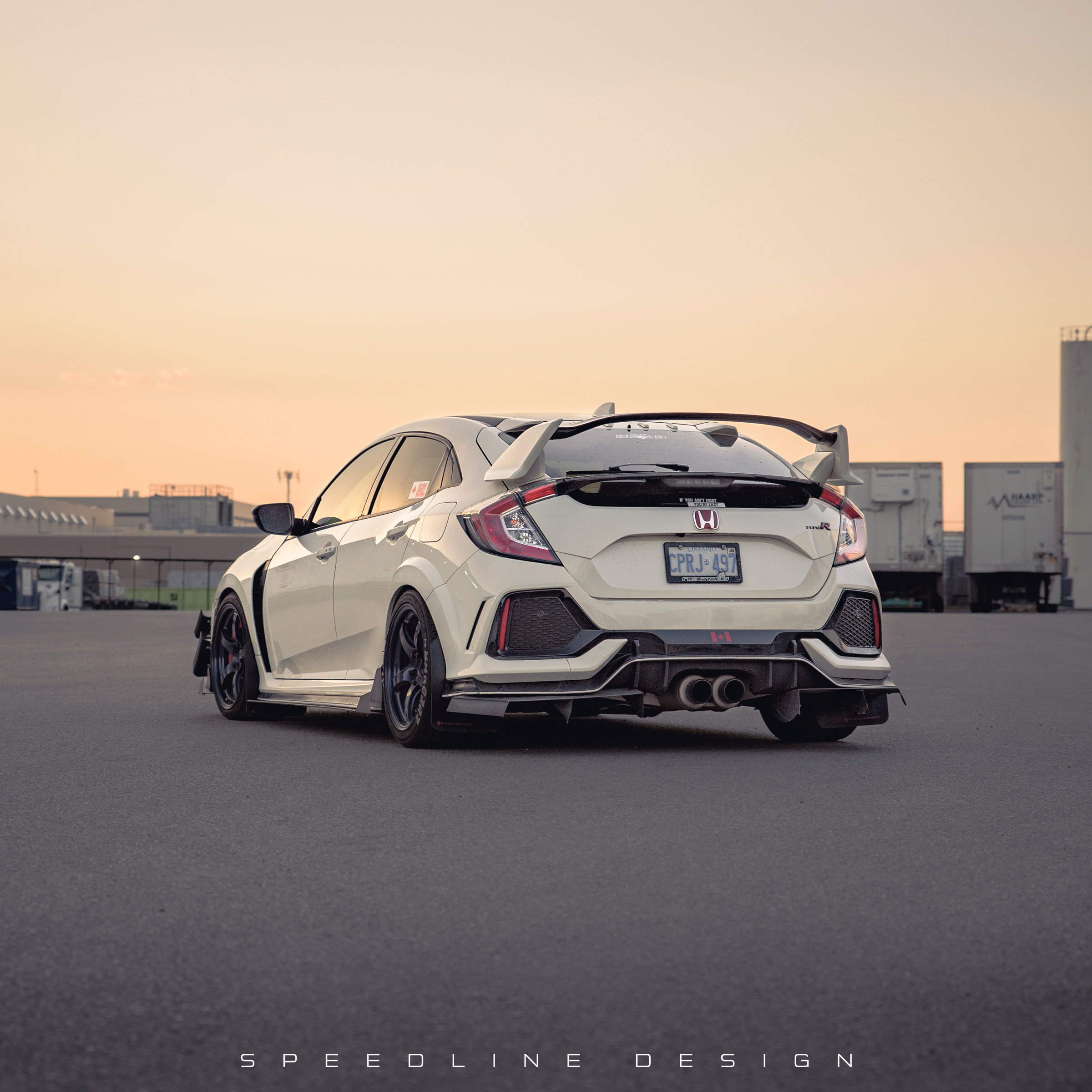 HONDA CIVIC TYPE R PHOTOSHOOT — SPEEDLINE DESIGN
