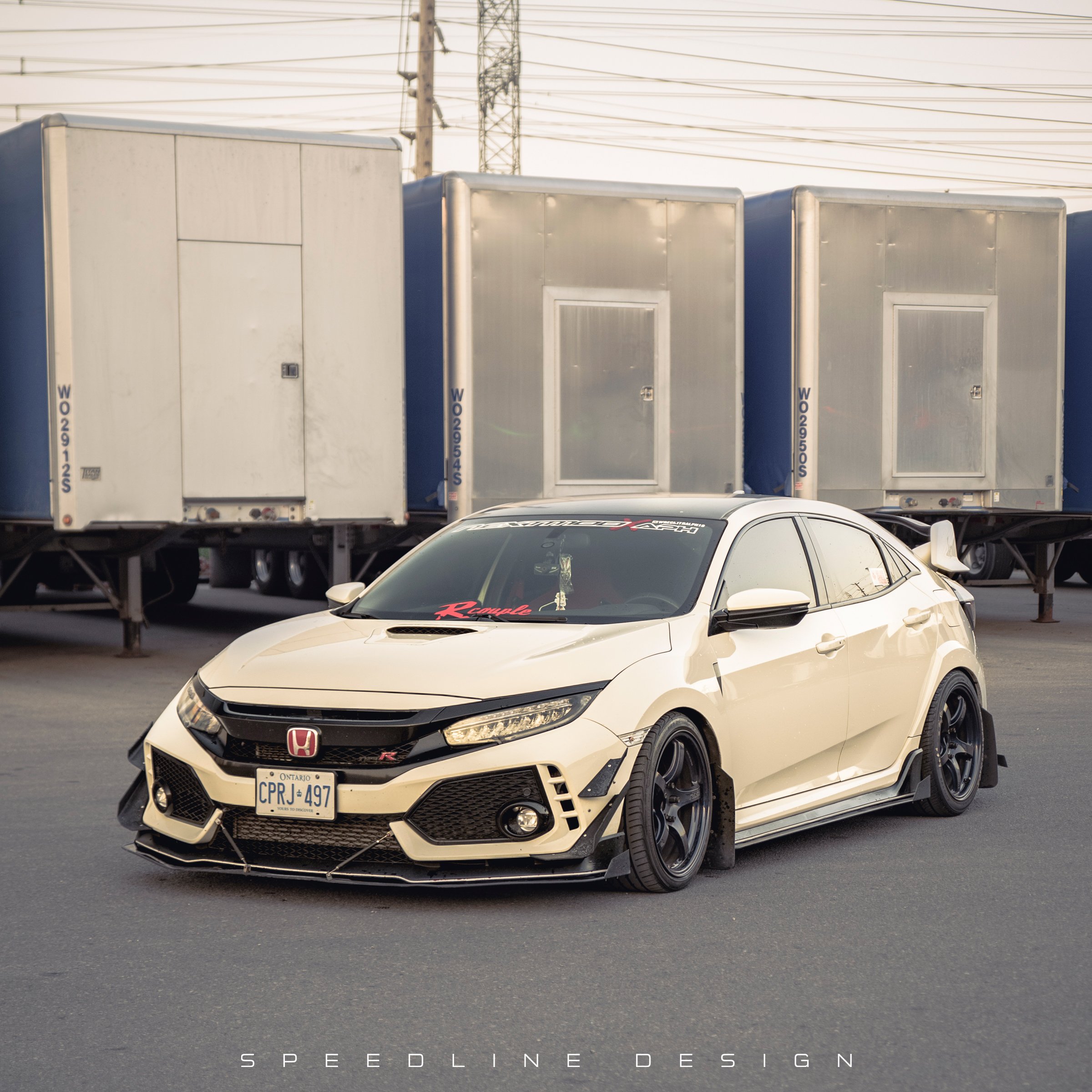 HONDA CIVIC TYPE R PHOTOSHOOT — SPEEDLINE DESIGN