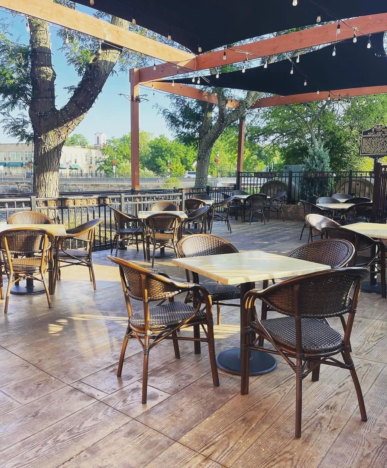 About Our Patio — Over Easy Kent