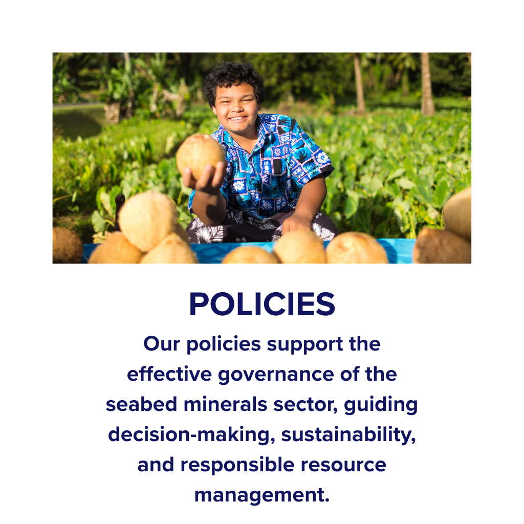 Cook Islands Seabed Minerals Authority - Laws & Policies