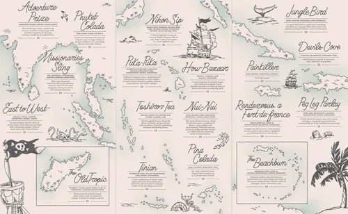 Menu — Mutiny Tiki Bar