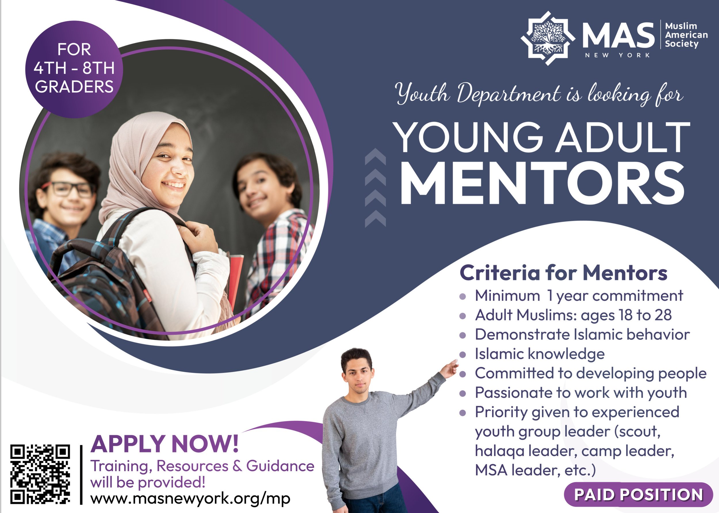 Become a Mentor — Muslim American Society of New York