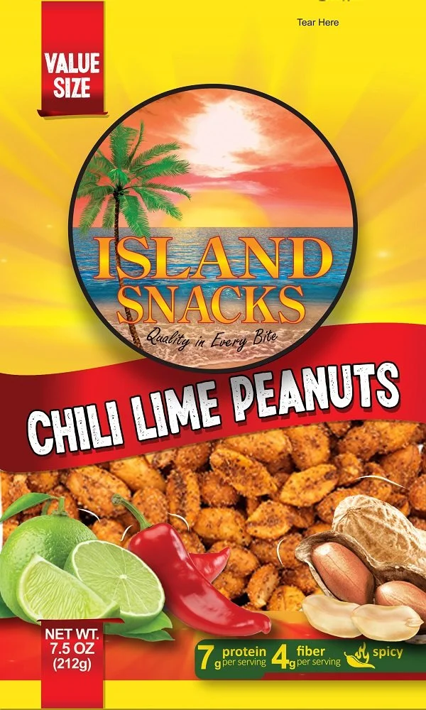 Chile Limon Peanuts — Island Snacks
