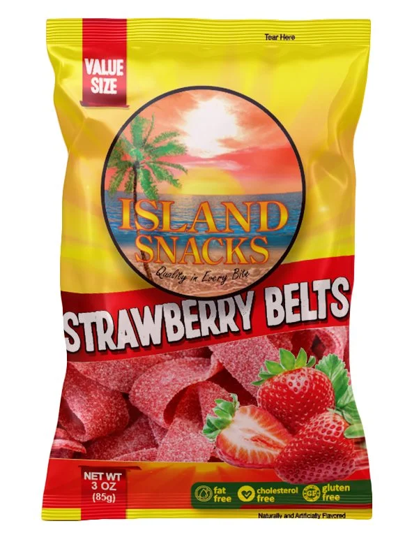 Strawberry Belts — Island Snacks