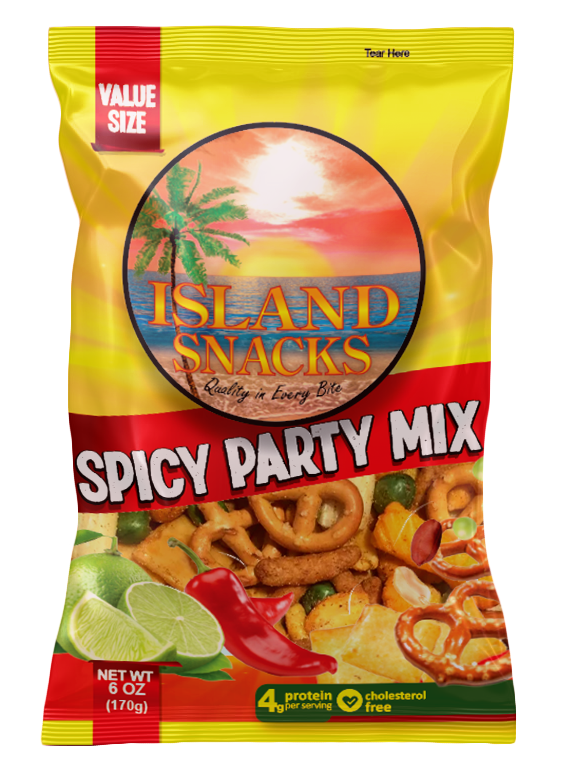 Spicy Party Mix — Island Snacks