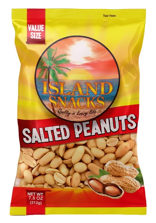Salted Peanuts — Island Snacks