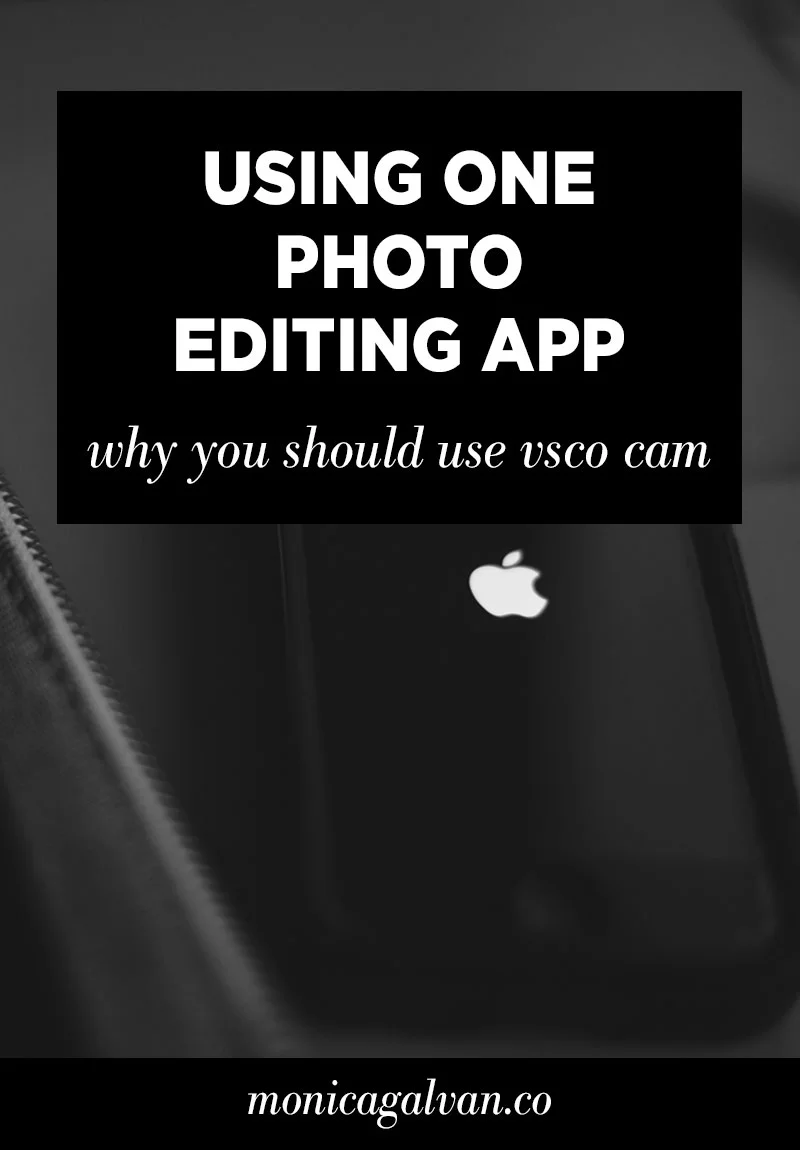 Using One Photo Editing App: Why You Should Use VSCO — M.