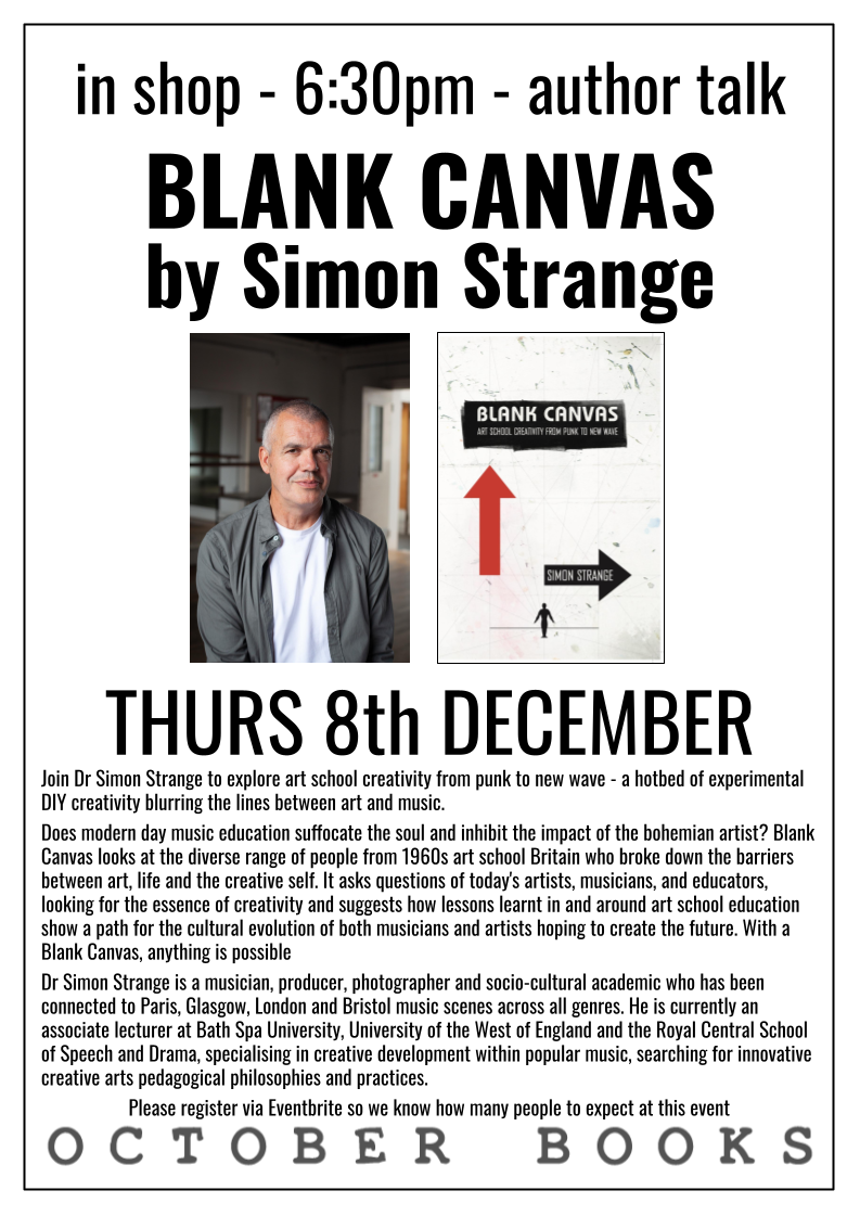 October Books | Independent Southampton Bookstore