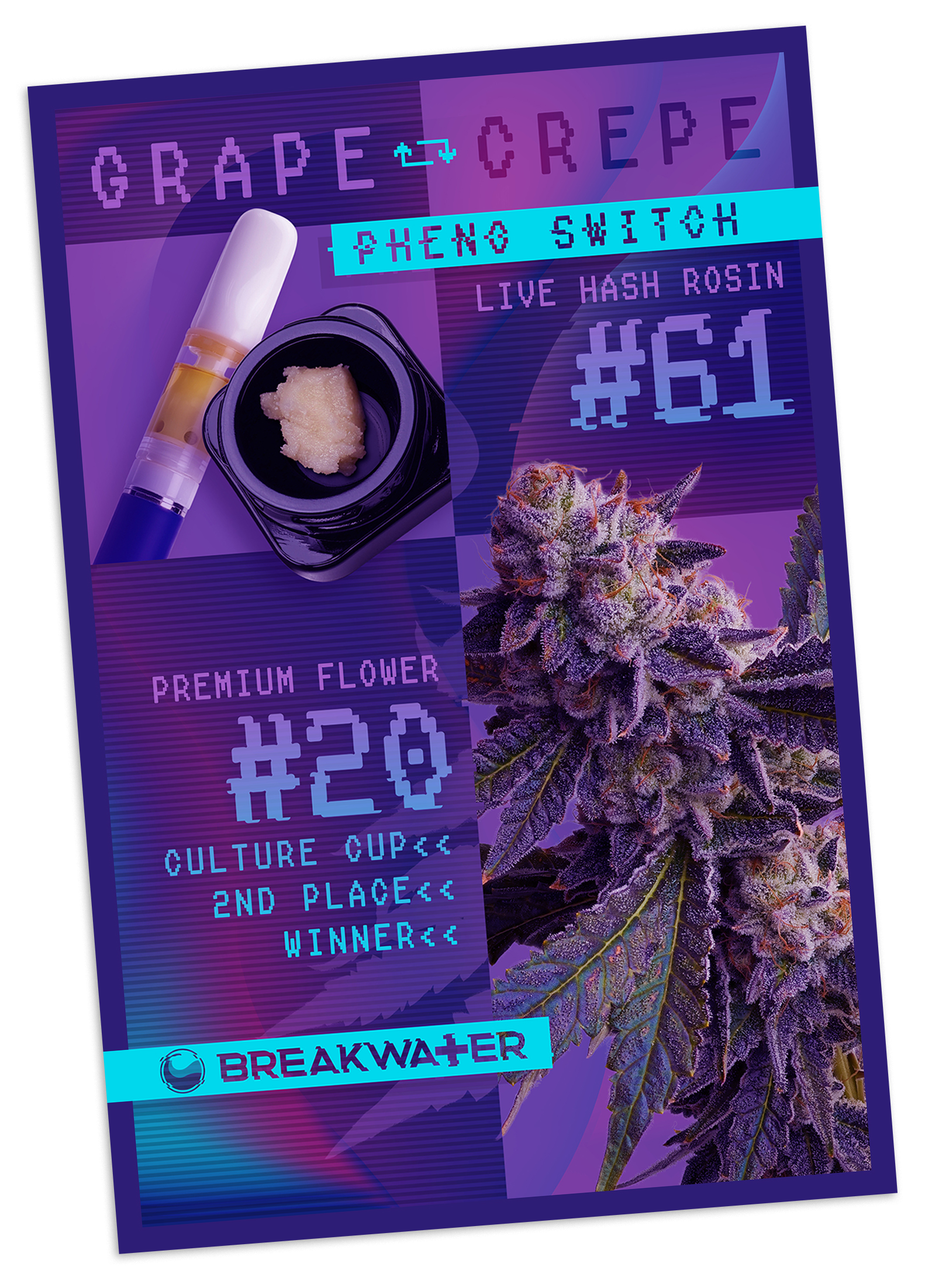 GRAPE CREPE PHENO SWITCH | NJ Craft Cannabis
