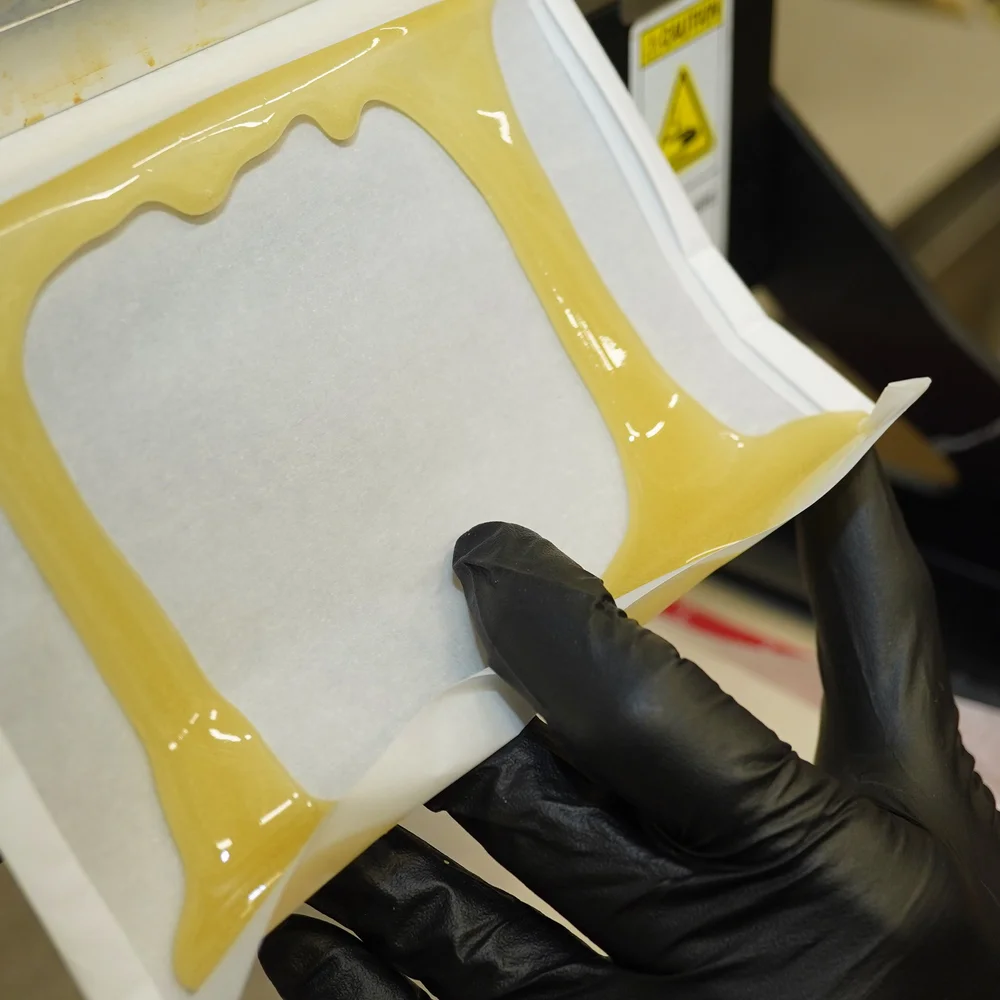 Live Hash Rosin Process Gallery — Breakwater Dispensary