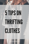 5 Tips on Thrifting Clothes — Sincerely, Mainou