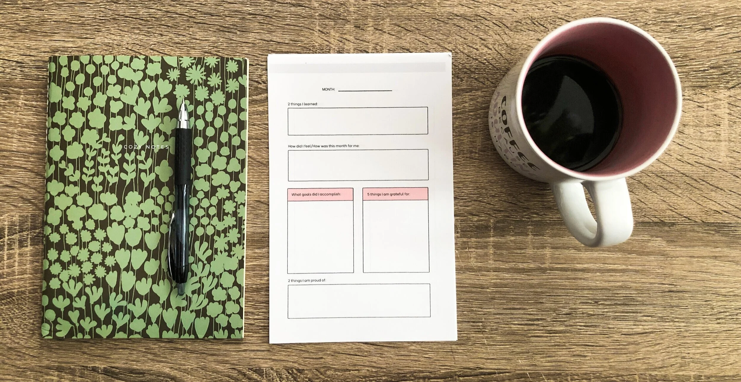 How I Do My Monthly Review — Sincerely, Mainou