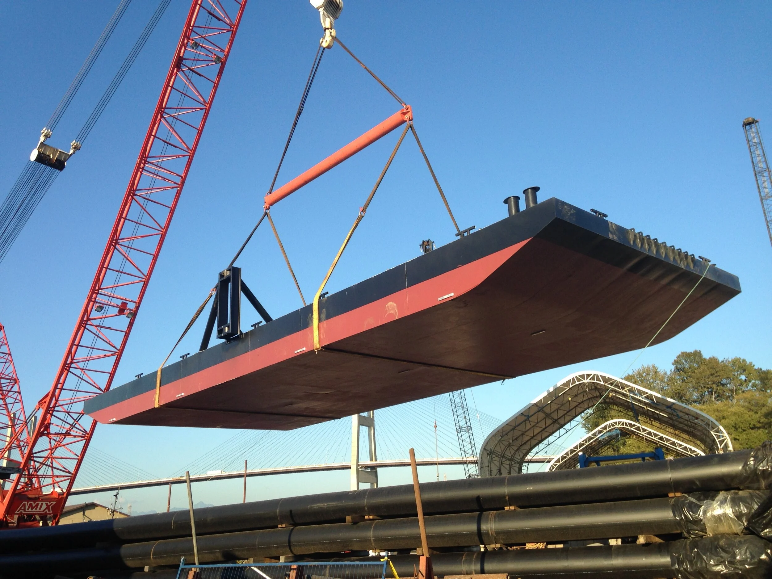 Barges — Marine Construction & Design - Blue Water Systems