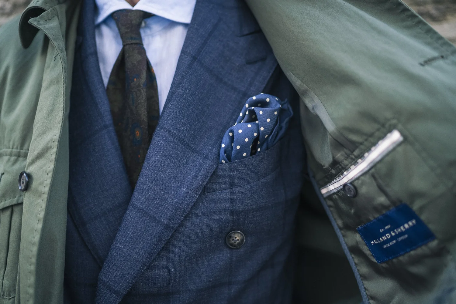 Banner Jacket — Brown in Town