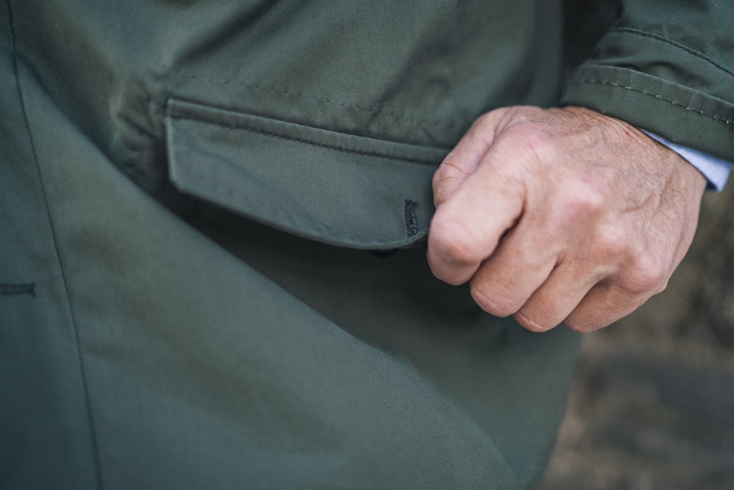 Banner Jacket — Brown in Town