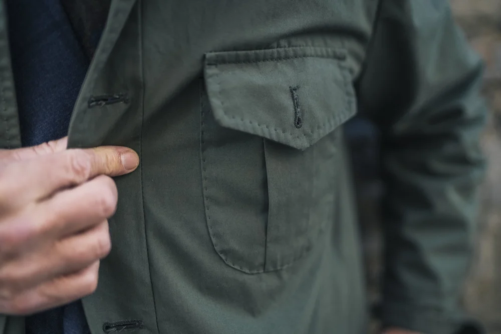 Banner Jacket — Brown in Town