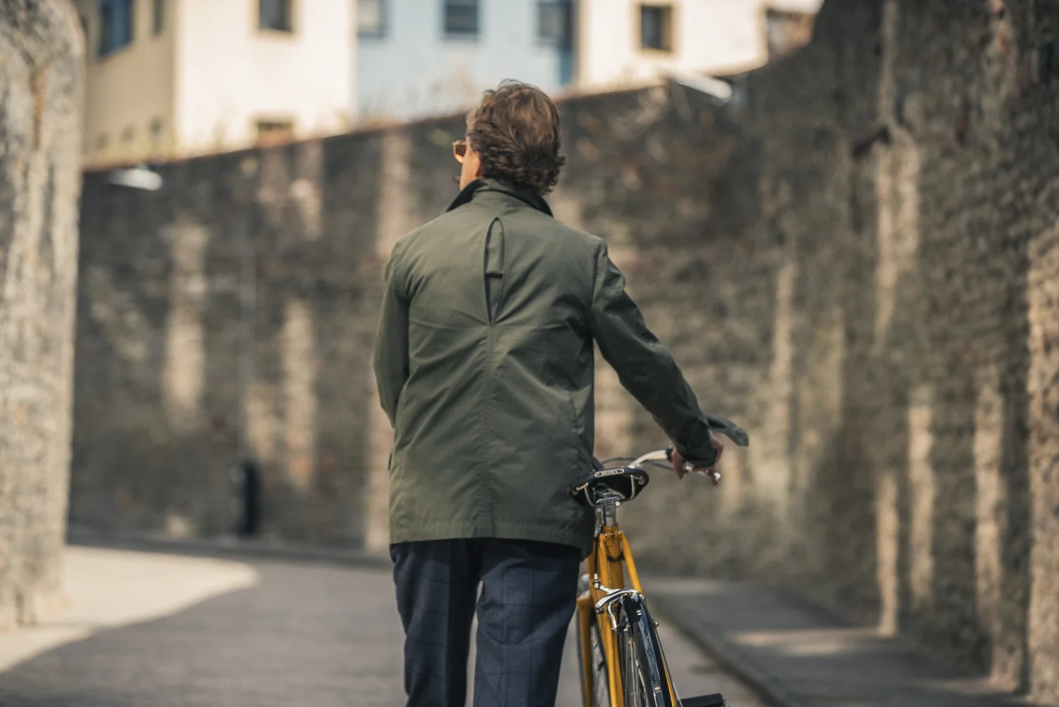 Banner Jacket — Brown in Town