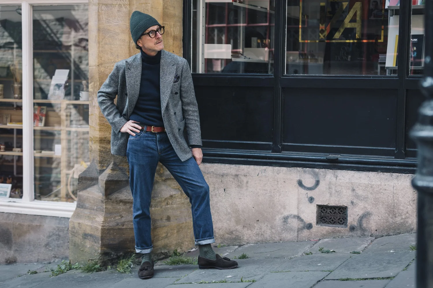 Custom Jeans — Brown in Town