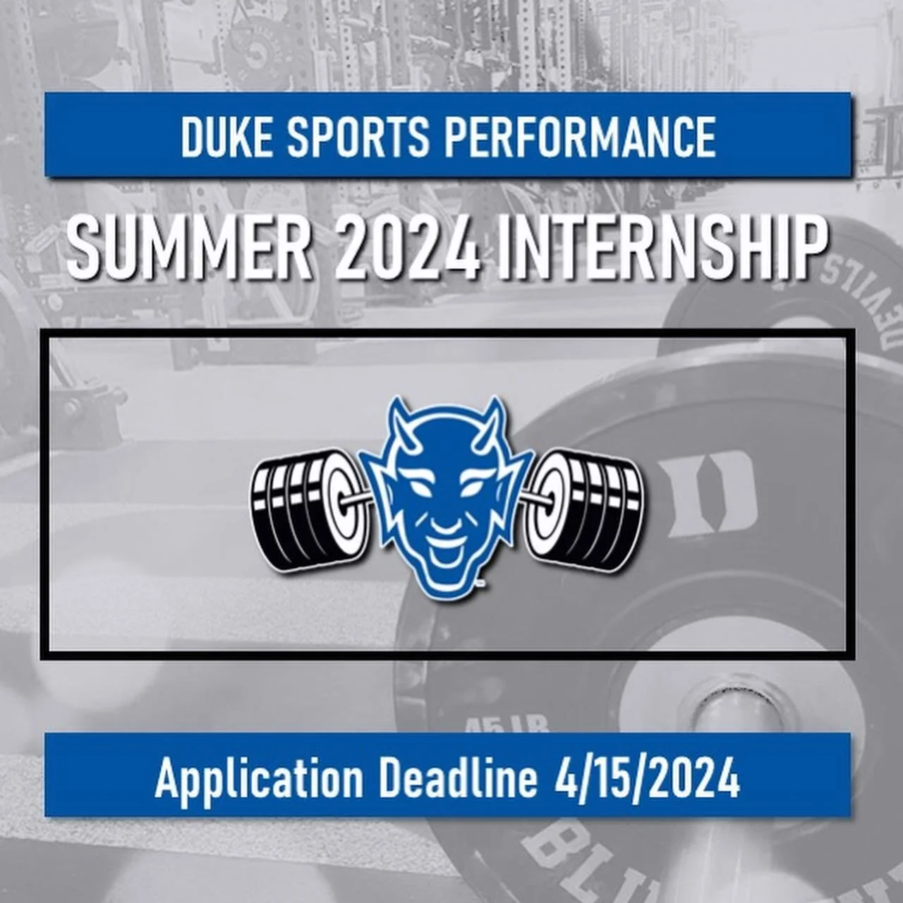 Internship — Duke Sports Performance