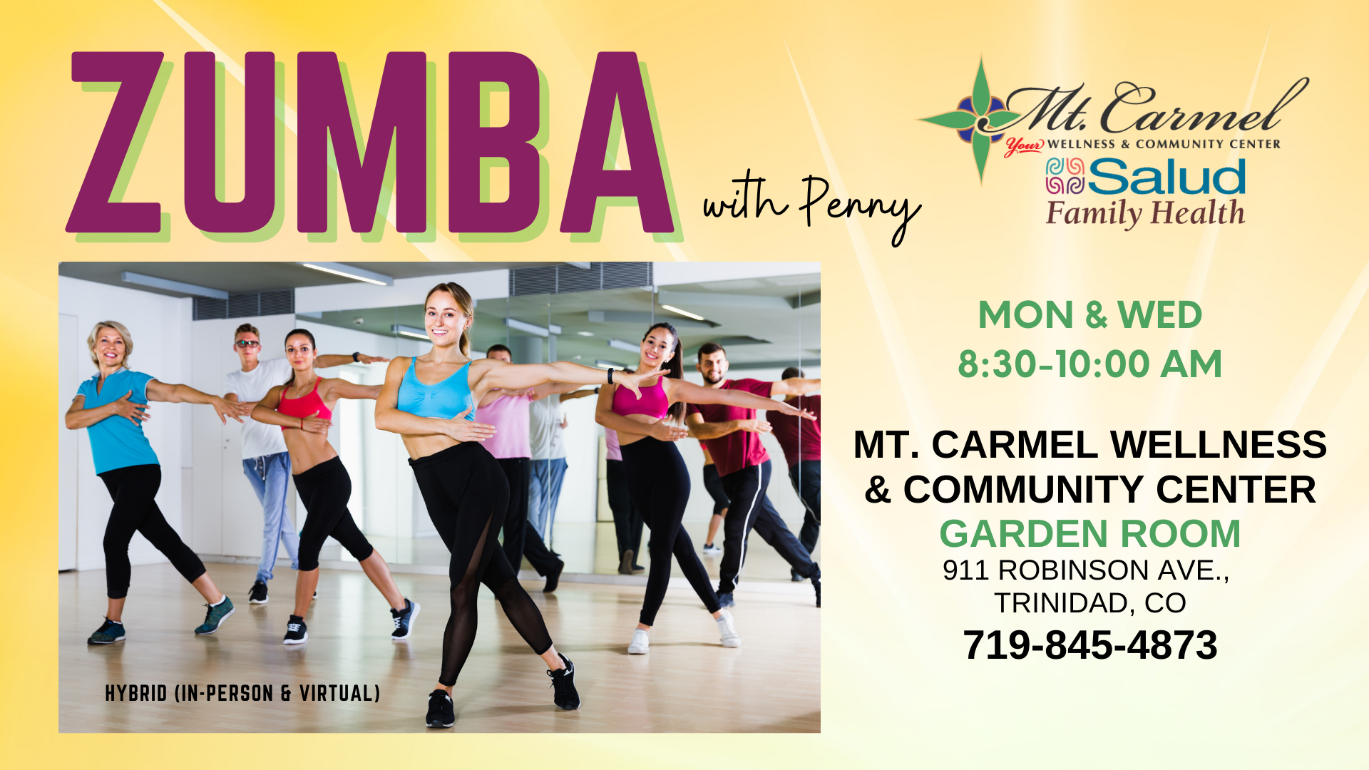ZUMBA — Mt. Carmel Wellness and Community Center