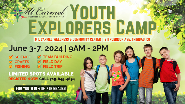 Youth Explorers Club 2024 — Mt. Carmel Wellness and Community Center