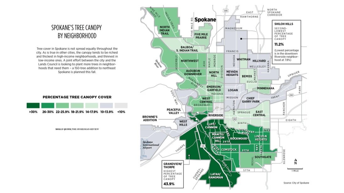 Urban Forestry - SpoCanopy & CoolCanopy — The Lands Council