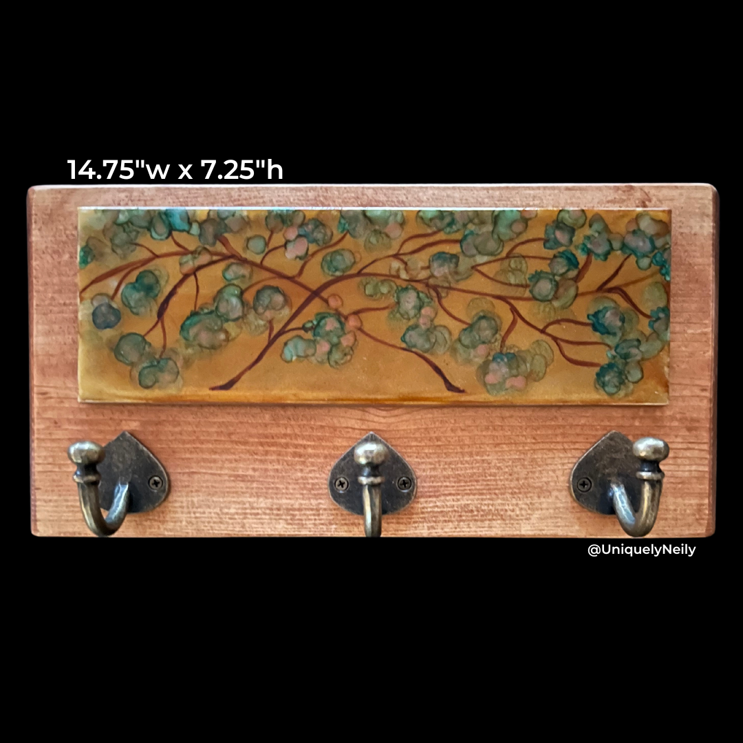 Wall decor with key hooks lighthouse — Uniquely Neily