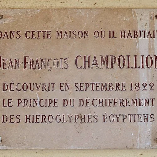 Champollion & Hieroglyphics — Parisology