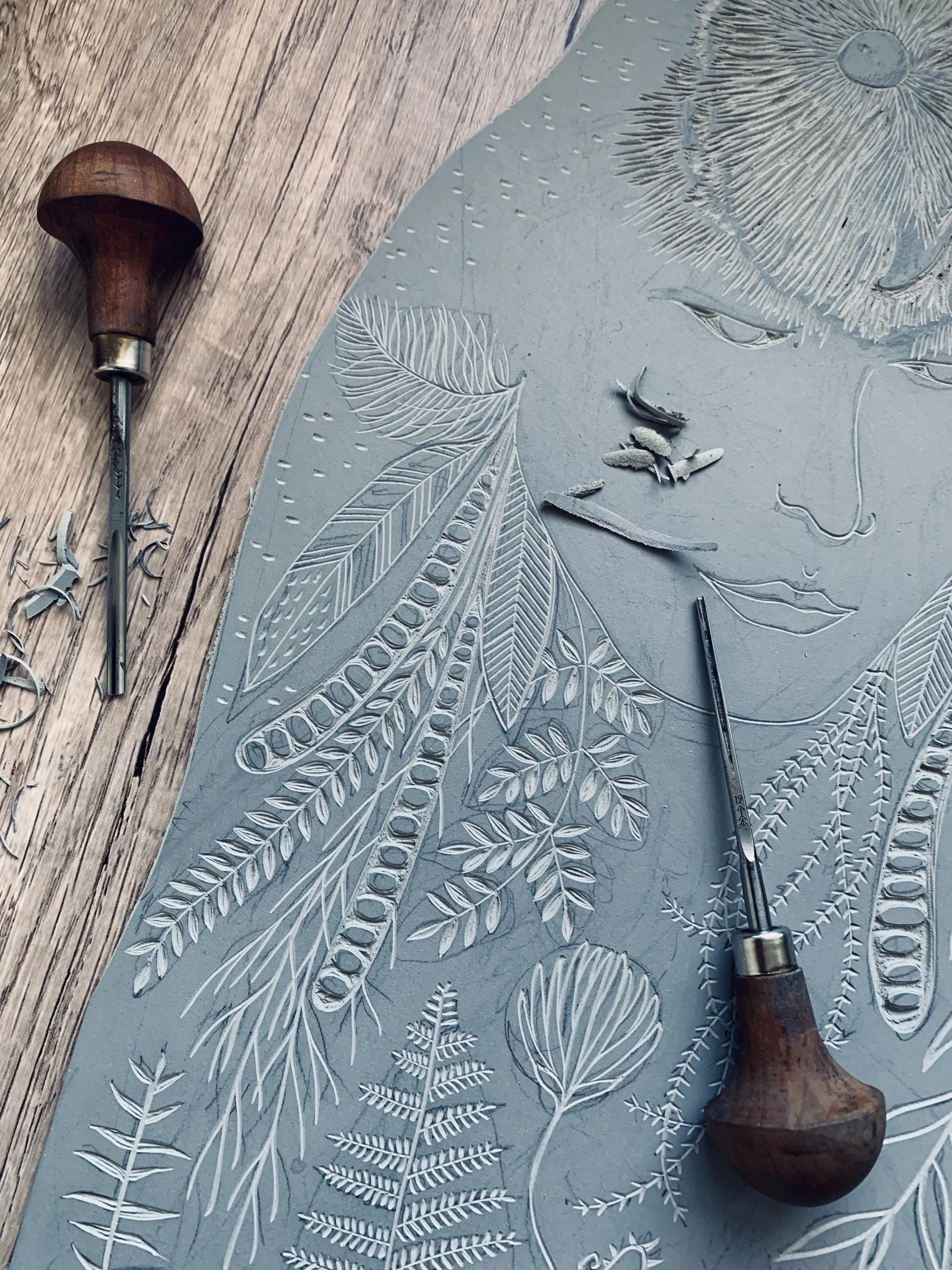 linocut art print of Athena the Greek Goddess of Wisdom and her owl ...